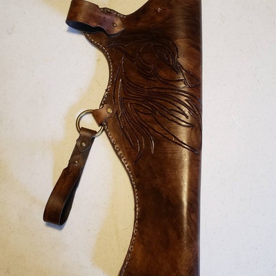 Leather Quiver Pattern / Belt Quiver / Viking Knotwork PDF SVG LASER - Etsy