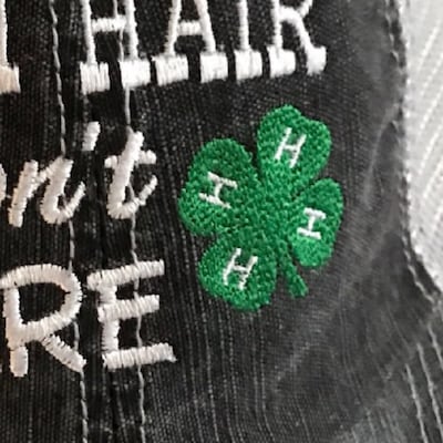 4-H Clover Digital Embroidery Design Machine Embroidery Pattern - Etsy