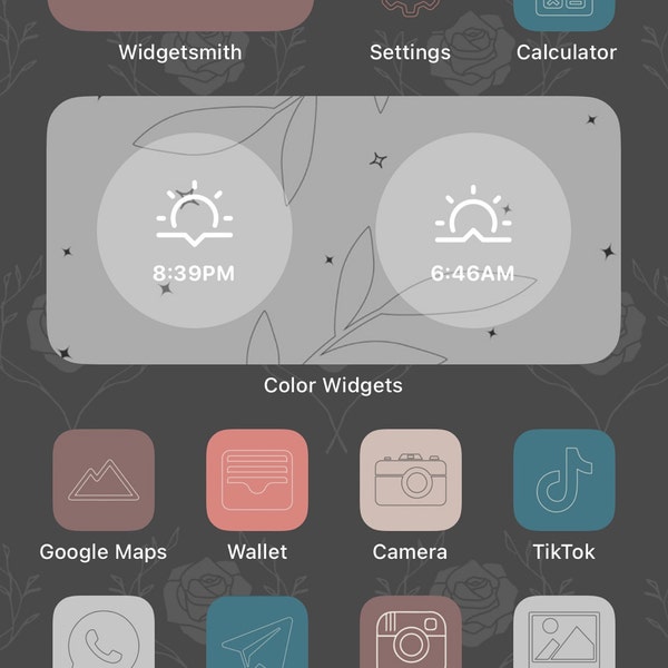 Desktop Folder Icons Rose Gold Wallpaper Organizer and Folder Icons ...