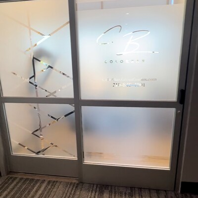 Custom Frosted Window Film Sticker Personalized Frosted Privacy Vinyl ...