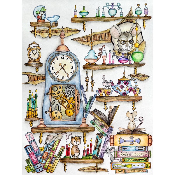 The Damsel in Distress Coloring Page - Instant Printable Download - Etsy