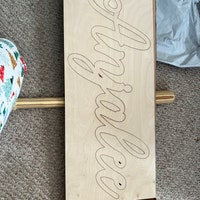 Class of 2024 Script Round Wooden Sign, Great for Upcoming Senior, High ...