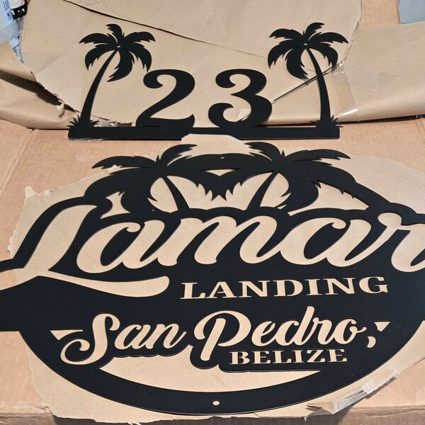 Rectangle Custom Garage Bar Metal Sign Make It Your Own Wording Man ...