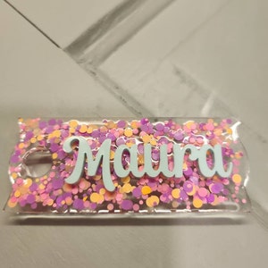 Personalized Name Sticker, Custom Name Sticker, Shadow Name Sticker ...