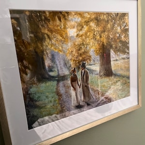 Persuasion Captain Wentworth and Anne Elliot Art Print - Etsy