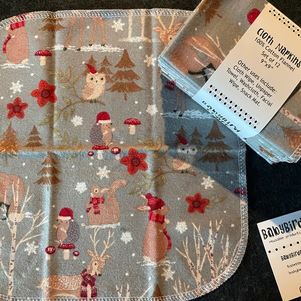 Individual Prints No Paper Towels // Set of 12 No Paper Towels ...