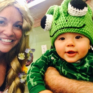 Pascal Inspired Hat Tangled Inspired Pascal Costume - Etsy