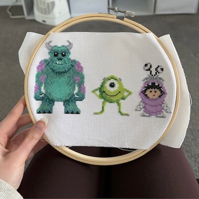 Cross Stitch Pattern: Collection of Star Characters PDF - Etsy