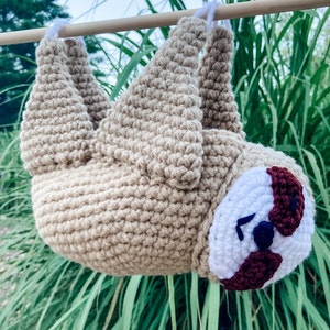Sloth Planter Crochet Pattern Mini Succulent Planter Hanging - Etsy