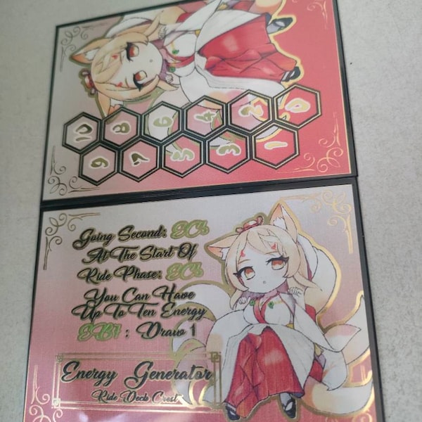 Inabe Nao VS Kanae Senka Metal Energy Counter/energy Generator Set for ...