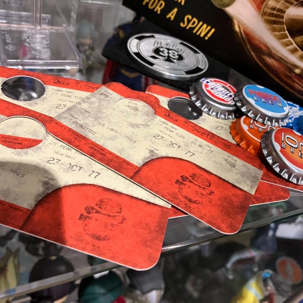 NCR Ranger Hat Pin and Insignia Stickers - Fallout New Vegas Inspired ...