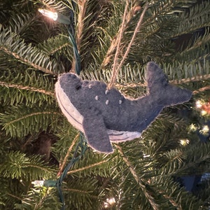 NEW Felt Rhino Ornament Rhinosaurus Christmas Ornament Handmade Felt ...