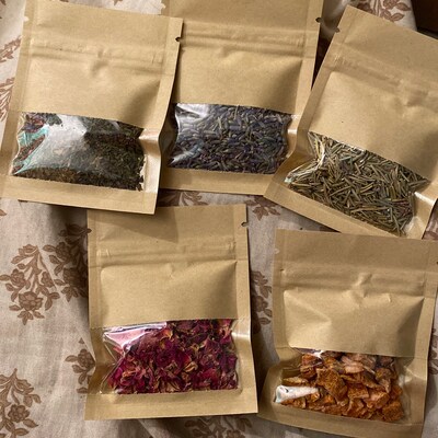 Dried Flowers Sample Packs, Great for Roller Bottles for Essential Oils ...