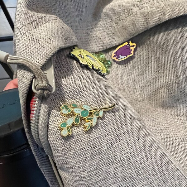 Eucalyptus Enamel Pin | Plant Enamel Pin | Botanical Pin | Aesthetic ...