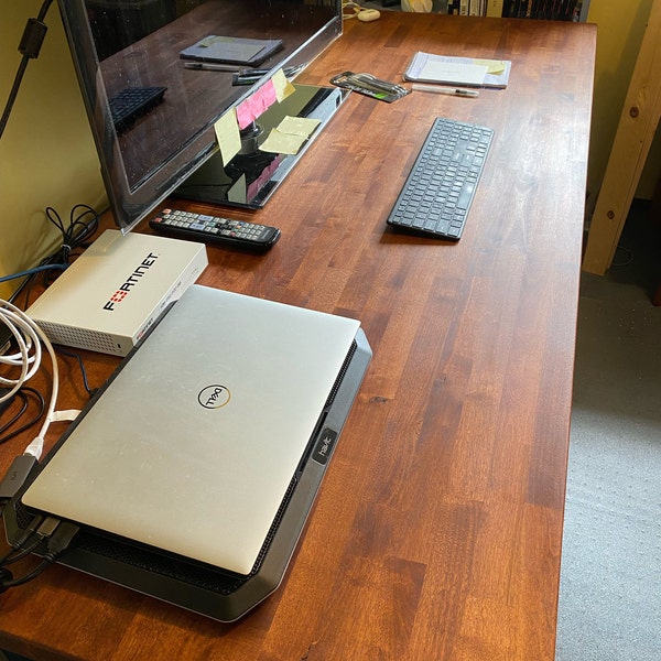 Butcher Block Desk - Custom Made With Sustainably Sourced Wood ...