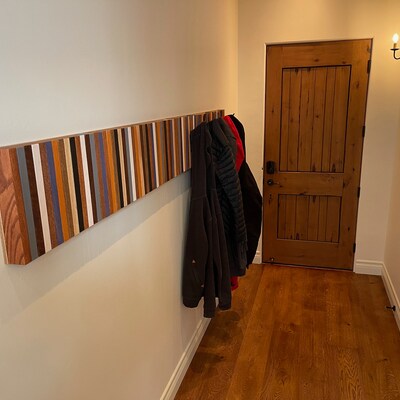 Modern Stylish Coat Racks Wall Mounted Solid Wood Locally - Etsy