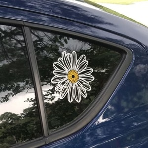 Daisy Vinyl Decal Daisy Car Decal Daisy Decal Daisy Sticker Daisy Gift ...