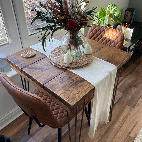 Rustic Bar / Pub Tables - Reclaimed Wood - Etsy UK