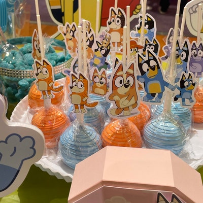 Bluey Inspired Cake Pops - Etsy