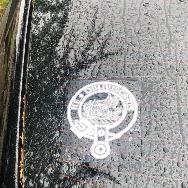 Clan Decals - Tweedie, Mccullough, Munro, Mccreery, Fraser, Egan ...