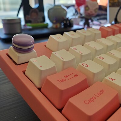Macaron Keycaps Handmade Resin Custom Artisan - Etsy