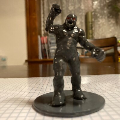 Clay Golem Mini DND Pathfinder Dungeons & Dragons RPG Tabletop Mz4250 ...
