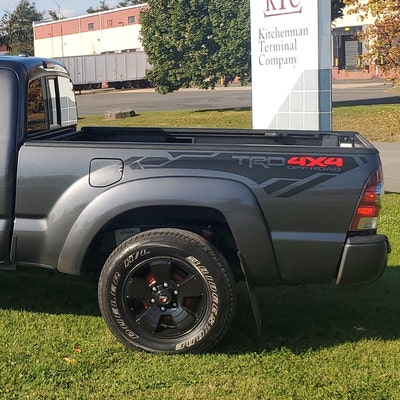Toyota Tacoma Rear Retro Graphic Decals - Etsy