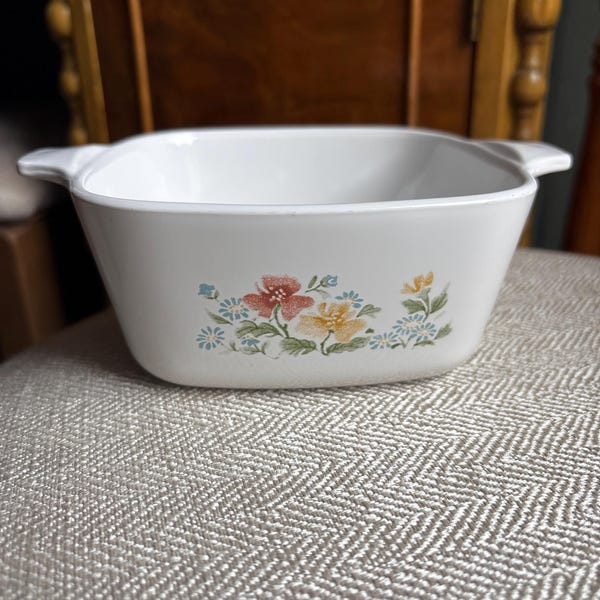 Vintage Corningware / Corning / Corelle Sugar Bowl & Creamer 81-B7 ...