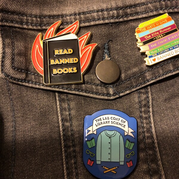 The Librarian Tarot Card Library Themed Soft Enamel Pin - Etsy