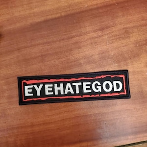 SPAZZ Embroidered Patch 2 Option - Etsy