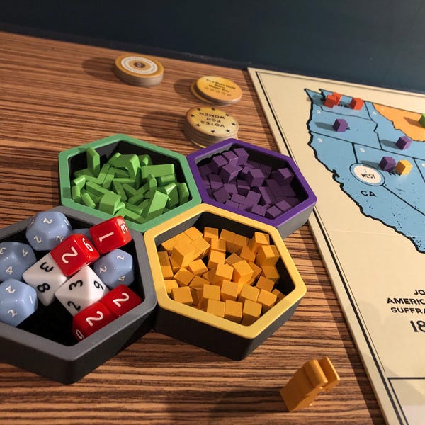 Wingspan-compatible Stackable Board Game Token Trays - Etsy