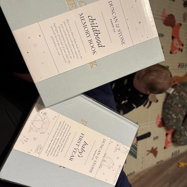 Holiday Memory Book: Christmas Scrapbook Album and Family Journal First ...