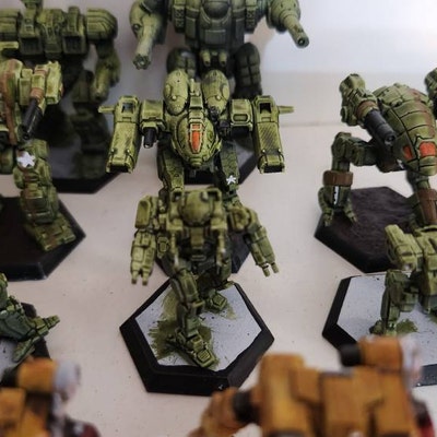 Valkyrie Alternate Battletech Miniature VLK-QA Mechwarrior - Etsy