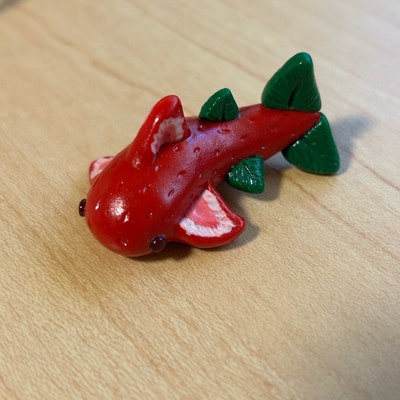 Apple Shark Handmade Figurine - Etsy