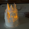 Combo 3 Items Paper Cut Lamp for Christmas - DIY Paper Cut Lamp - Merry ...