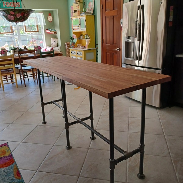 Industrial Pipe Shelving, Parts Kit diy 2 Shelves X 40 Tall, Choose ...