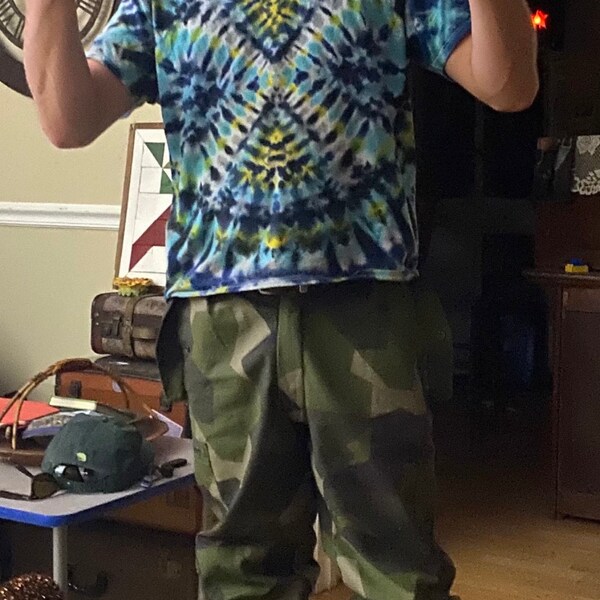 Original Swedish Army M90 Pants Splinter Camouflage Field Combat ...