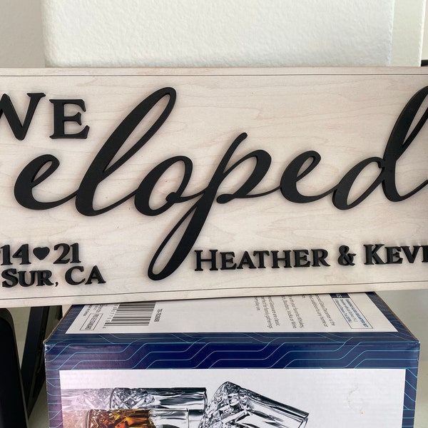 Elopement Sign - Etsy