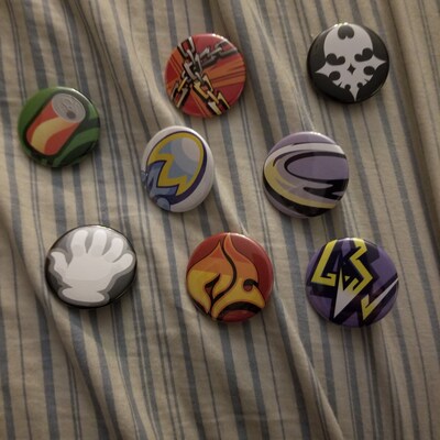 TWEWY Starter Set 8 1-1/2 Pinback Buttons - Etsy