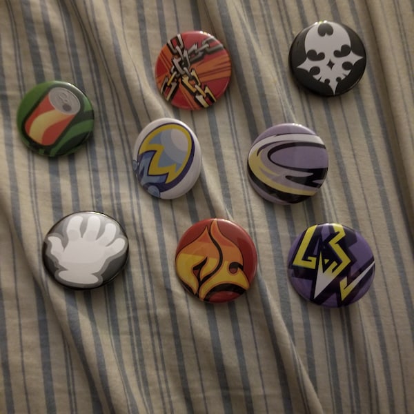 TWEWY Starter Set (8 1-1/2" Pinback Buttons) - Etsy