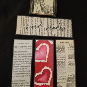 Mini Bookmarks - Etsy