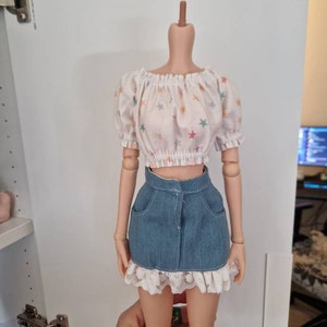 Mini Dollfie Dream PATTERN for 1/4 Doll. Sewing Pattern for MDD ...