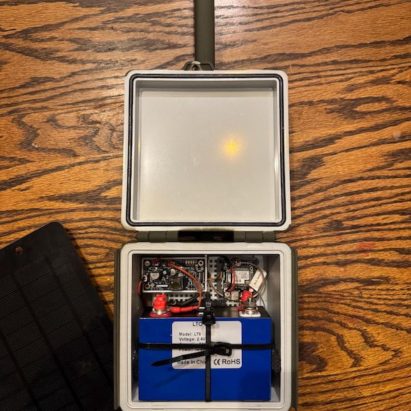 3W Meshtastic Solar Base Station With LTO Batteries - off Grid Lora ...