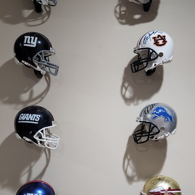 Mini Football Helmet Wall Hanger Mount - Etsy