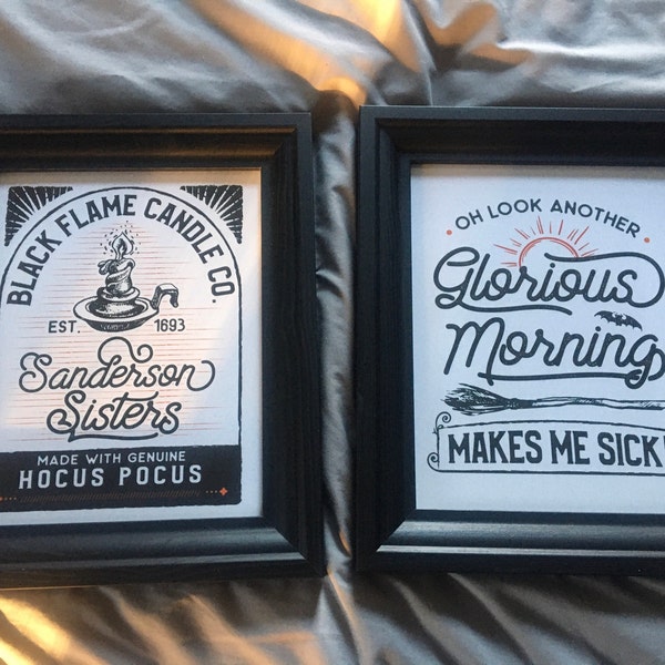 Hocus Pocus Printable Poster Set Halloween Poster Printables Trendy ...