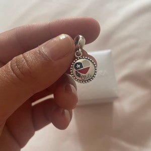 Pandora Charm Holland Windmill Bead Charm Travel Button S925 Sterling ...