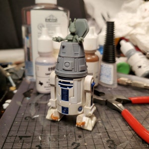 Rycar Ryjerd cantina Patreon 3D Printed Model Kit | Etsy
