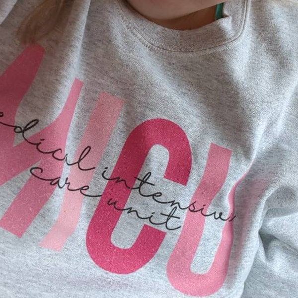 Neuro Trauma Intensive Care Unit Nurse Crewneck Sweatshirt, Neuro ...