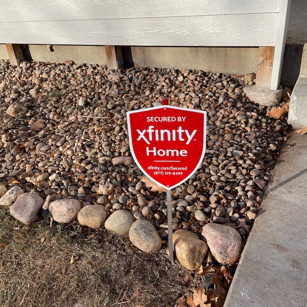 Xfinity 100% Aluminum Security Yard Sign. - Etsy