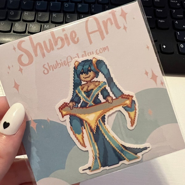 Cute League of Legends Lulu Sticker - Etsy